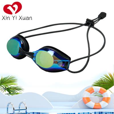 China 【Speed Racing Frame Style】Customized coated swimming goggles by the manufacturer: Low-resistance fit + Anti-fog and anti-glare features, ideal for professional training / competitions for sale
