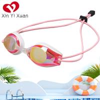 China 【Speed Racing Frame Style】Customized coated swimming goggles by the manufacturer: Low-resistance fit + Anti-fog and anti-glare features, ideal for professional training / competitions for sale