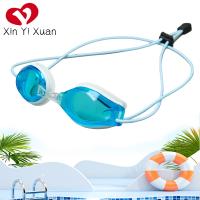 China 【Speed Racing Frame Style】Customized coated swimming goggles by the manufacturer: Low-resistance fit + Anti-fog and anti-glare features, ideal for professional training / competitions for sale