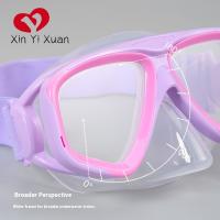 China New model diving mask - Silicone anti-fog snorkel mask - Customized by the manufacturer - Fully dry breathing tube face mask - Headband with fabric strap for diving glasses for sale