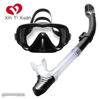 China 2025 New Model Submersible Mask Dry Respiratory Tube Set - Adult Model Snorkel Mask - Cross-border Product - Factory Customized Dive Goggles for sale