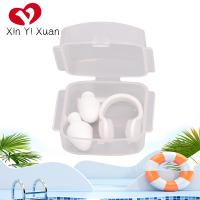 China 2025 New Model Swimming Nose Clamp Earplug Set - Waterproof, Anti-Cough, Comfortable Protective Gear for sale