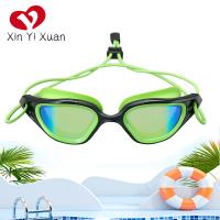 China Multi-color lightweight and transparent competitive swimming goggles, anti-fog and waterproof adult universal swimming equipment, factory customized high-definition swimming goggles for sale