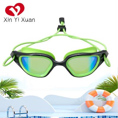 China Multi-color lightweight and transparent competitive swimming goggles, anti-fog and waterproof adult universal swimming equipment, factory customized high-definition swimming goggles for sale
