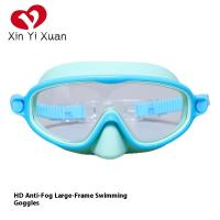 China XF600 Anti-Fog Swimming Goggles with Electroplated PC Lens - Silicone Frame for Adults & Children for sale