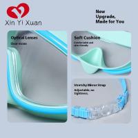 China XF600 Anti-Fog Swimming Goggles with Electroplated PC Lens - Silicone Frame for Adults & Children for sale