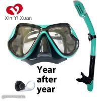 China Professional Anti-Fog Scuba Diving Mask with UV Protection and Panoramic 3D Lenses for Snorkeling for sale