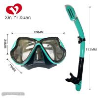 China Professional Anti-Fog Scuba Diving Mask with UV Protection and Panoramic 3D Lenses for Snorkeling for sale