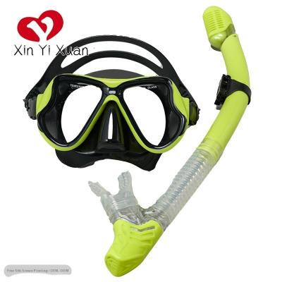 China Professional Anti-Fog Scuba Diving Mask with UV Protection and Panoramic 3D Lenses for Snorkeling for sale