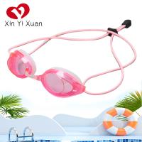 China Customized OEM/ODM swimming goggles - Silicone integrated double-head strap for casual competition goggles - Waterproof and anti-fog swimming sports products - Racing swimming goggles for sale