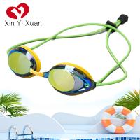 China Customized OEM/ODM swimming goggles - Silicone integrated double-head strap for casual competition goggles - Waterproof and anti-fog swimming sports products - Racing swimming goggles for sale