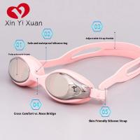 China Anti UV Kids Swimming Goggles with Earbud Set 15.5-5-7CM Size, PC Lens & Silicone Frame for Outdoor Protection for sale