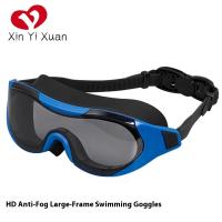China New style large-frame swimming goggles - Adult anti-fog swimming goggles - High-definition waterproof swimming glasses - Factory customized silicone protective goggles for sale