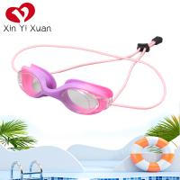 China New style swimming goggles - elastic rope version - waterproof and anti-fog swimming glasses - custom-made by the factory - electroplated - cross-border children's swimming goggles for sale