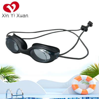 China New style swimming goggles - elastic rope version - waterproof and anti-fog swimming glasses - custom-made by the factory - electroplated - cross-border children's swimming goggles for sale