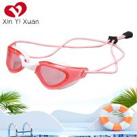 China Adult Lanyard-Style Vibrant Swim Goggles – Anti-Fog Leakproof Professional Swimming Gear for sale