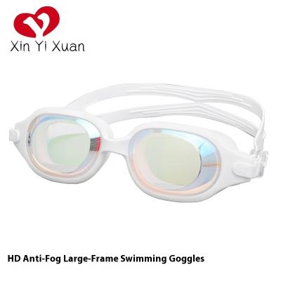 China Factory Direct Selling Customized Logo UV Protection Competition Swimming Goggles for Adults for sale