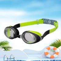 China New Product Explosion Small Frame Adjustable Silicone Strap Adult Swimming Goggles for Vacation Beaches for sale