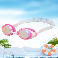 China New Product Explosion Small Frame Adjustable Silicone Strap Adult Swimming Goggles for Vacation Beaches for sale
