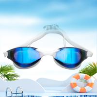 China Custom Private Label Colorful PC Lenses Waterproof Anti-fog Swimming Goggles for Summer Vacation for sale
