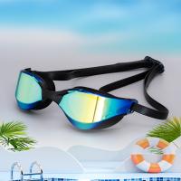 China Custom Private Label Colorful PC Lenses Waterproof Anti-fog Swimming Goggles for Summer Vacation for sale
