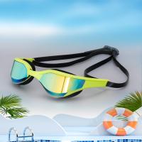 China Eco-friendly Materials Soft Silicone UV Protection PC Colorful Lens Swimming Goggles for Swimming Poo; for sale