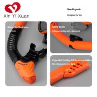 China Adult diving goggles breathing tube silicone set dry diving goggles Southeast Asian Cross border Snorkeling Mask for Men and Women for sale