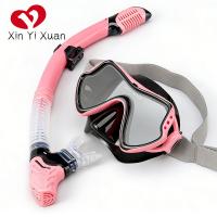 China Adult diving goggles breathing tube silicone set dry diving goggles Southeast Asian Cross border Snorkeling Mask for Men and Women for sale