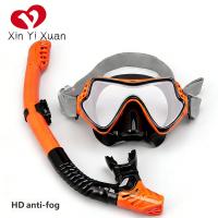 China Adult diving goggles breathing tube silicone set dry diving goggles Southeast Asian Cross border Snorkeling Mask for Men and Women for sale