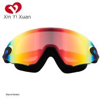 China High-Definition Anti-Fog Waterproof Swimming Goggles for Adults with Silicone Straps and PC Lenses for sale