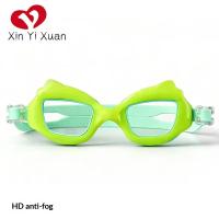 China Children's Cartoon Cat-Ear Swimming Goggles with Anti-Fog Technology and High-Definition Lens for Clear Vision for sale