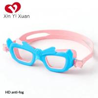 China Children's Swim Goggles with Anti-Fog Lens and High-Definition Viewing in a Small Frame Design for sale
