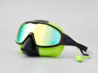 China Adult Swimming Goggles with Anti-Fog Technology and Adjustable Silicone Strap in Electroplating Finish for sale