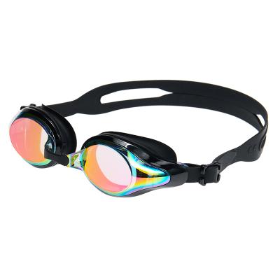 China New style swimming goggles - Adult cross-border silicone anti-fog, electroplated waterproof for outdoor use - swimming goggles for sale