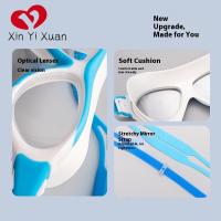 China Kids Anti Fog Swimming Goggles, PC Lens and Soft Silicone Seal Adjustable Headband Waterproof Children Swim Glasses for sale