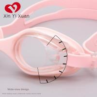 China Factory Wholesale Kids Swim Goggles Anti Fog Waterproof PC Impact Resistant Lens Soft Silicone Face Seal Flexible Silicone Head Strap for Children Swimming Training for sale