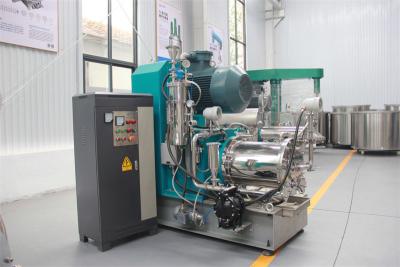 China Horizontal Pin Type Bead Mill  30L 50L 100L Production Capacity 50 - 1300kg/H for sale
