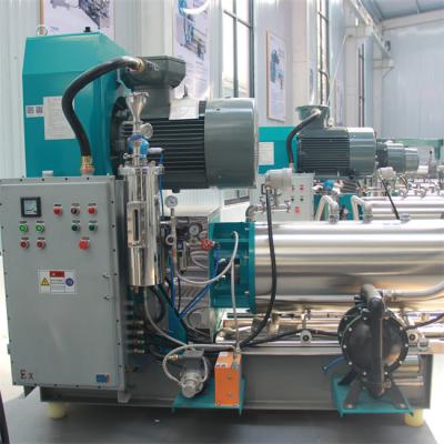 China 5L to 300L Turbine Disc Wet Bead Mill Machine Stainless Steel PLC Control for sale