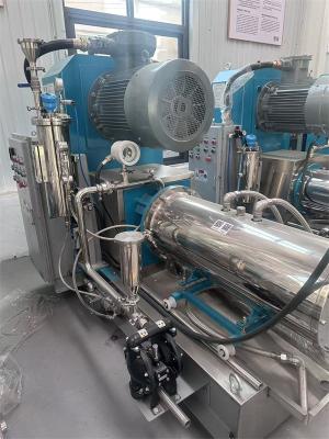 China High Viscosity Wet Grinding Mill Horizontal Bead Mill Machine 50L for sale