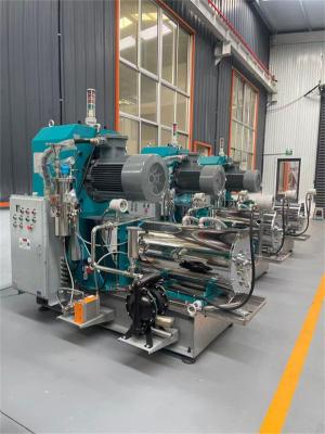 China 100L Stainless Steel Horizontal Bead Mill for Wet Grinding of Paints and Inks for sale