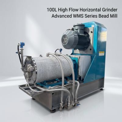 China Nano Grinding Agitator Bead Mill WMS30 30L 22kW For European Inkjet Ink Milling for sale