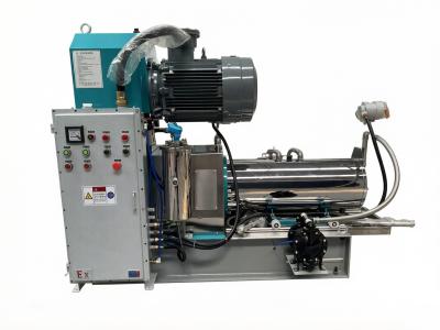 China Large Batch Horizontal Sand Mill 60L 37kW For South America Pigment Paste for sale
