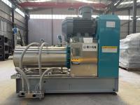 China Integrated Double Seal Sand Mill HSS100 100L 55kW For Middle East Dye Grinding for sale