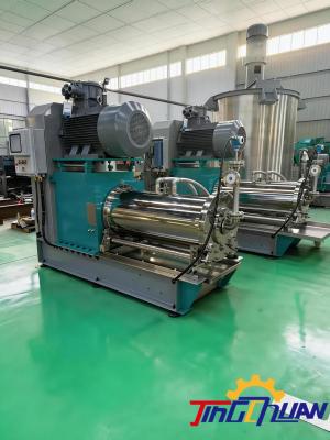 China Nano Precision Horizontal Sand Mill HSS200 200L 90kW For Korean Battery Slurry for sale