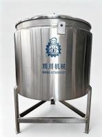 China Sealed Vertical Mirror-Polished Storage Tank and Slurry Storage Tank for Production Line Buffering for sale