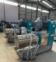 China 100L High-Throughput Wet Ultrafine Grinding Horizontal Bead Mill Disc-Type Bead Mill for Continuous Production for sale