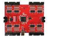 China Red Soldermask PCBA PCB Assembly Services High Voltage Power Supply Application for sale