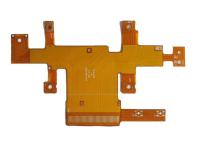 China Yellow Rigid Flex PCB Fabrication 1oz Copper 5mil PET Material FR4 Stiffener for sale