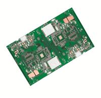 China Multilayer PCB Board SMT Electronics Manufacturing Service Green Soldermask QFN for sale
