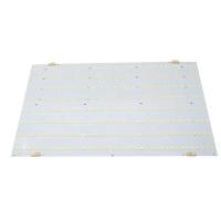 China LED Panel Board PCB Electronic Assembly , White Soldermask Aluminum PCB Assembly for sale